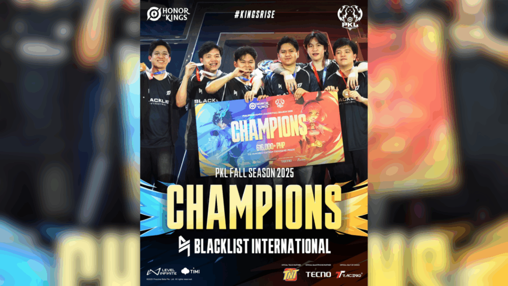Blacklist International crowned PKL Fall Season 2025 Champions ...